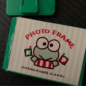 Sanrio | Other | Vintage Sanrio Keroppi Plastic Picture Frame | Poshmark